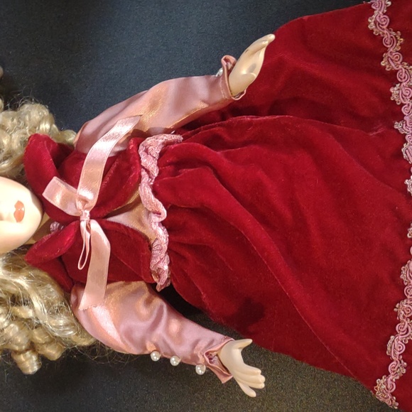 dandee | Toys | Vintage Dandy Collectors Choice Porcelain Doll Holiday ...